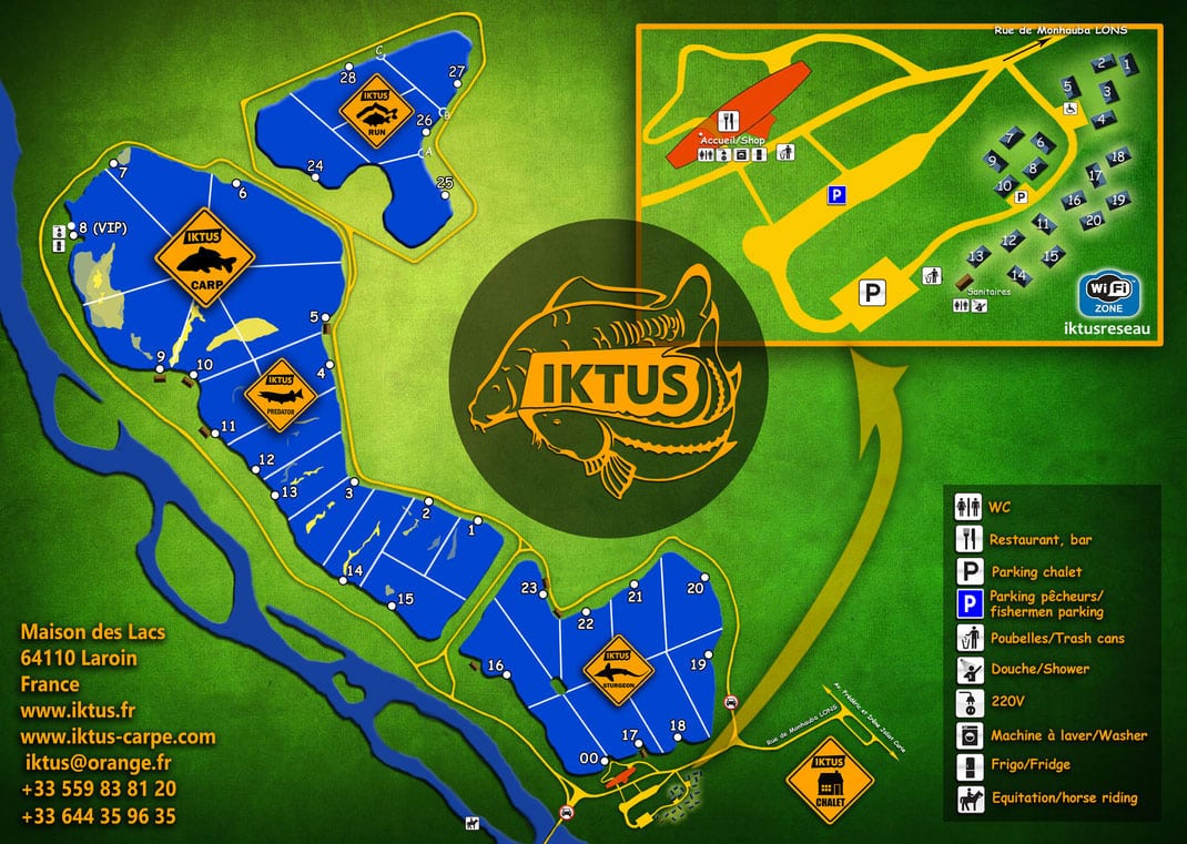 Iktus Béarn - Iktus Carpe - Lac Privé - Pyrénées Atlantiques (64 ...