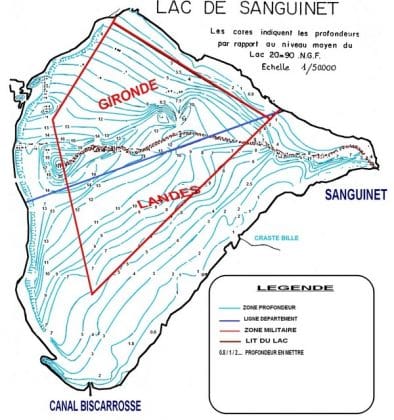 Lac De Cazaux Et De Sanguinet - Grand Lac Public - Landes (40 ...